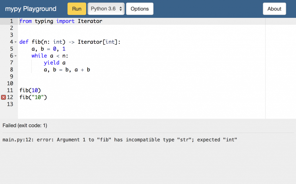mypy Playground をリリースしました - ymyzk’s blog