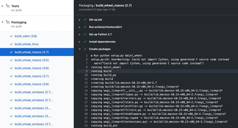 GitHub Actions を活用した Python プロジェクトの CI - ymyzk’s blog